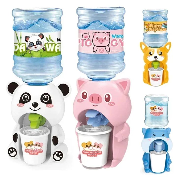 Mini Water Dispenser Cute Baby Toy Drinking Water Cooler Lifelike ...
