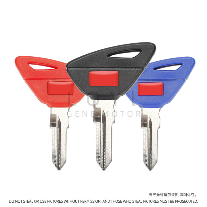 1Pcs Motorcycle Blank Key Replace Uncut Keys For Aprilia RS660 GT200 ...