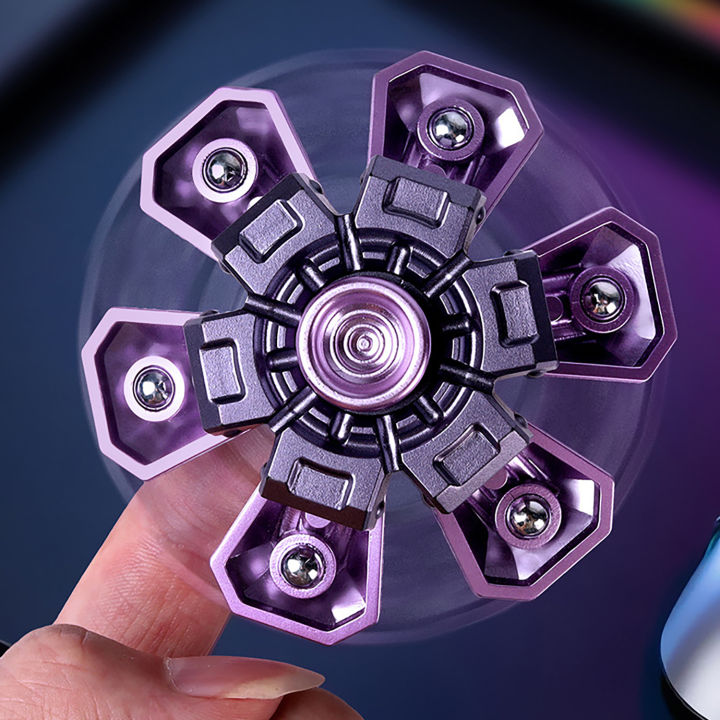 Children's creative fingertip mechanical gyroscope deformation mecha ...
