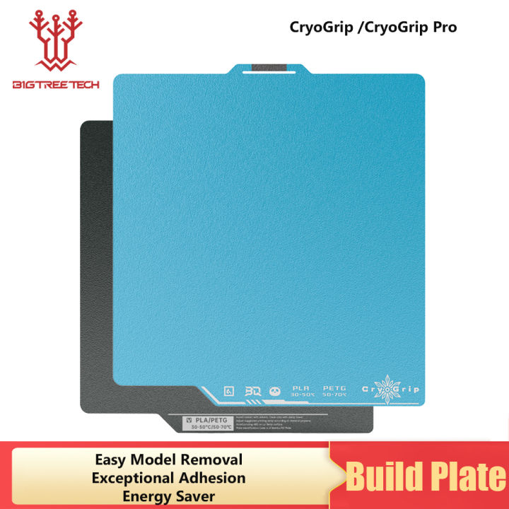 BIQU Panda Build Plate CryoGrip/CryoGrip Pro 257x257mm Spring Steel ...