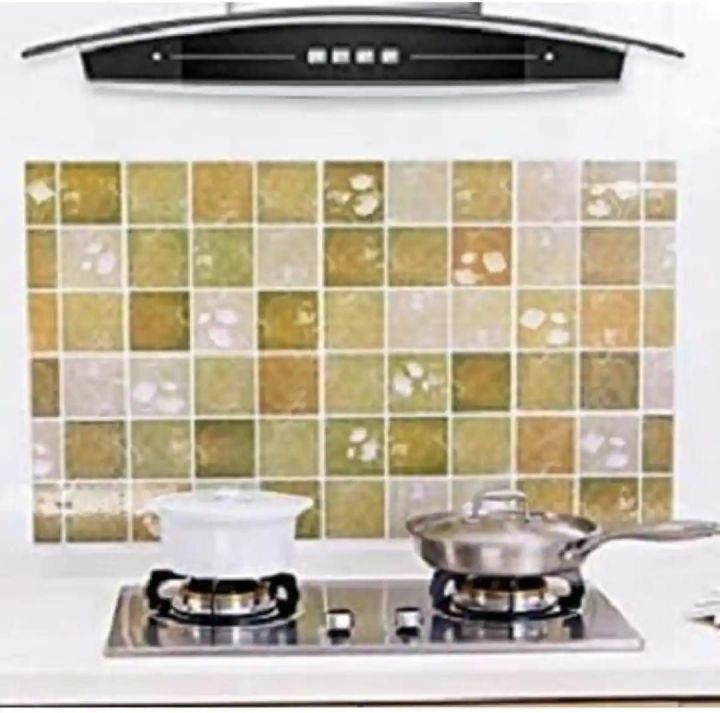 3D Kitchen Wall Anti Oil Kitchen Sticker | Daraz.com.np