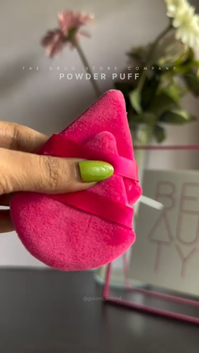 Triangle Shaped Powder Puffs and Sponges for Makeup, Soft and Reuseable ...