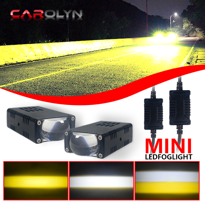 Ultra-thin Mini Driving Lights LED Auxiliary for Motorcycle Headlight ...