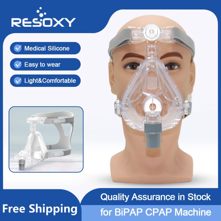 CPAP Full Face Mask small Medical Silicon Auto CPAP APAP BiPAP for ...