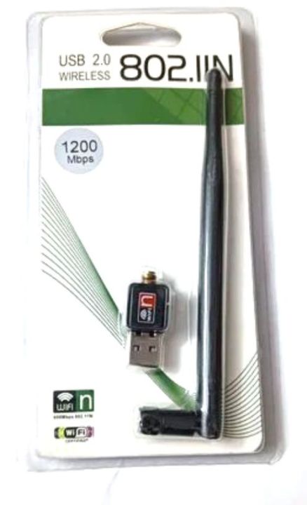 Wireless Usb Wifi Adapter 1200mbps with Antenna | Daraz.lk