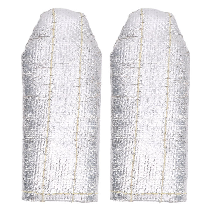 2Pcs TIG Welding Finger Heat Shield Pocket Size Aluminum Foil Unisex ...