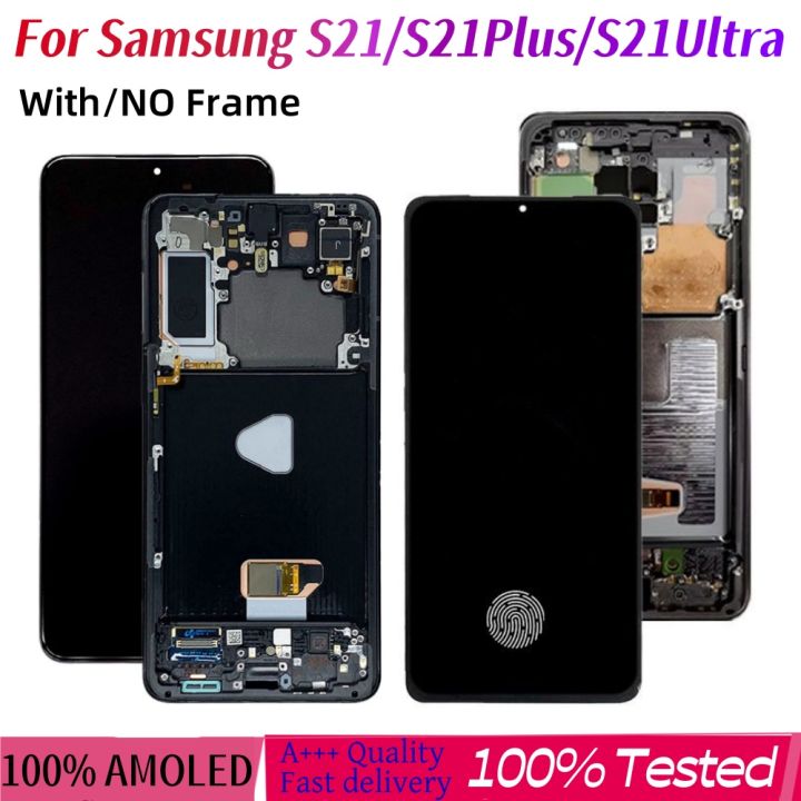 Super AMOLED S21 Ultra G998F LCD For Samsung Galaxy S21 Plus G996B ...