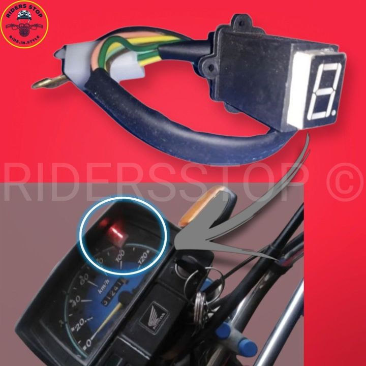 Universal Digital Gear Indicator for Honda CD70 CG125 Suzuki GS 150 - 8 ...