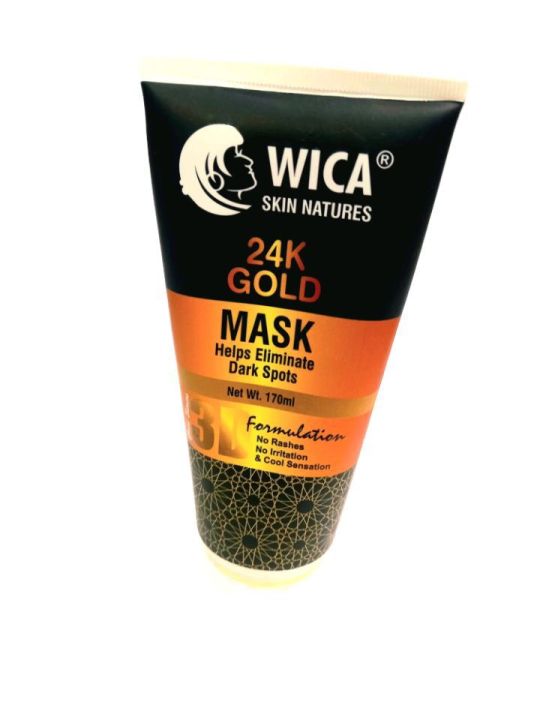 24K Gold Mask skin nature by Wica eliminate dark spot | Daraz.pk