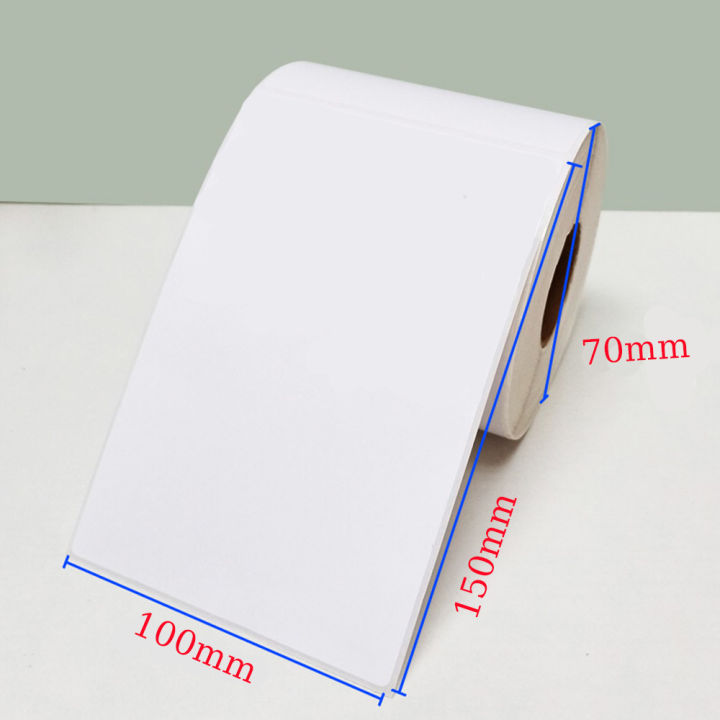 4*6 Inch Shipping Thermal Label Thermal Label Width 30mm~80mm Adhesive ...