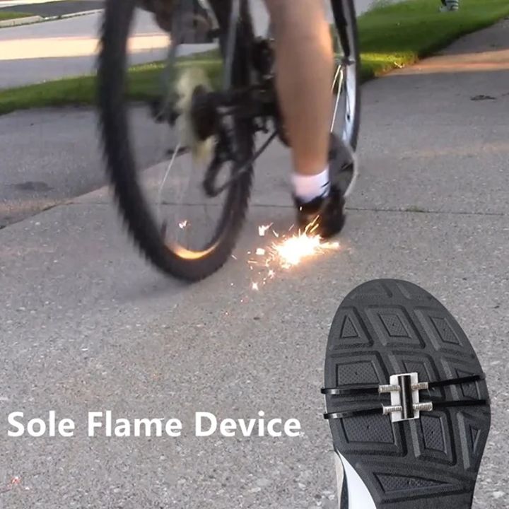 1/3/5PCS Cycling Bike Motorcycle Sole Flame Device Outdoor Spark Sole ...