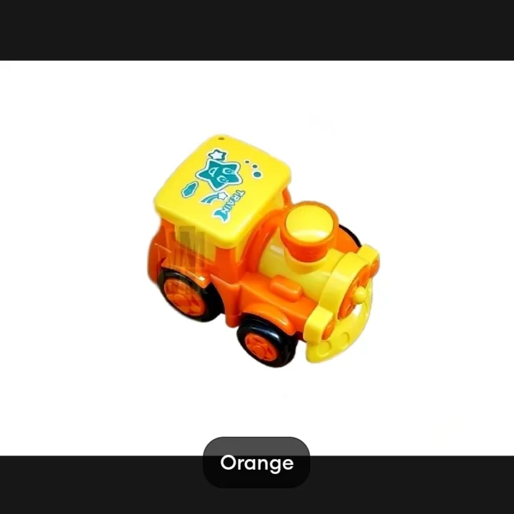 Mini Friction Toy car train with pullback | Daraz.pk