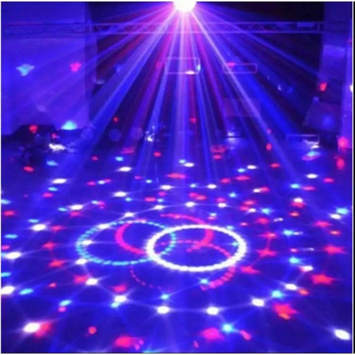 DJ Light 360 Degree LED Rotating Bulb Magic Disco Light for Party/Home ...