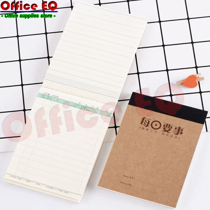 Notepad, portable notepad, notepad, A6 size notebook, journal liner ...