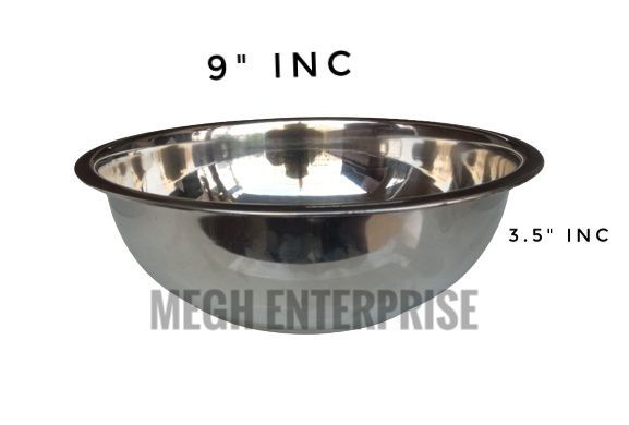 9" inc Stainless steel gamla Bati | Daraz.com.bd