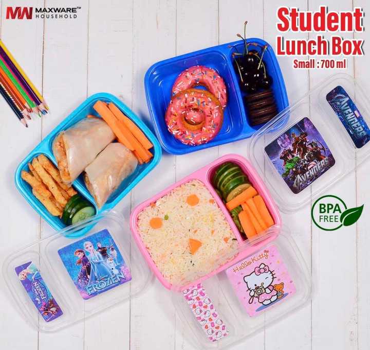Student Lunch Box Large 1000ml And Small 700 ML, Lunch Box Large and ...