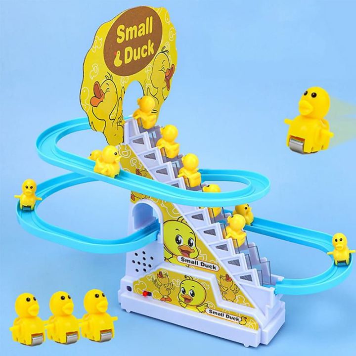 DUCK SLIDE TRACK SET WITH LIGHT & SOUND | Daraz.pk