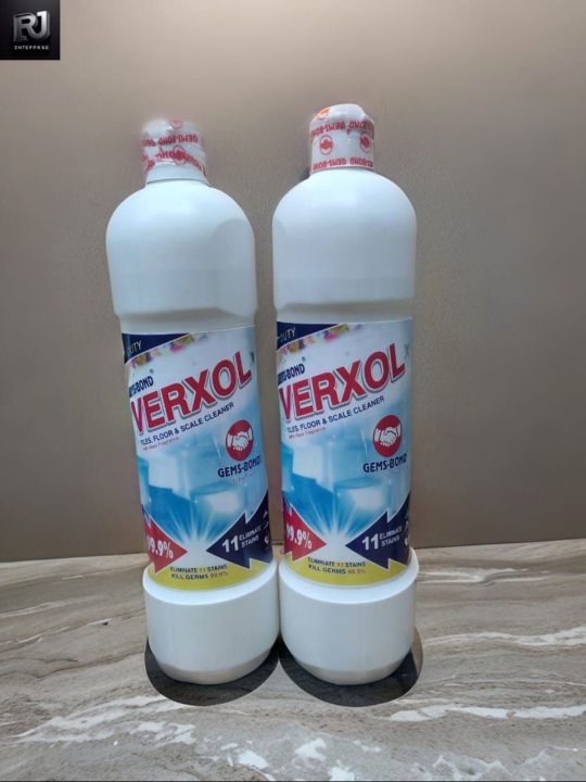 Verxol , vicsol tiles and toilet cleaner kill 99% germs 2pcs . | Daraz ...