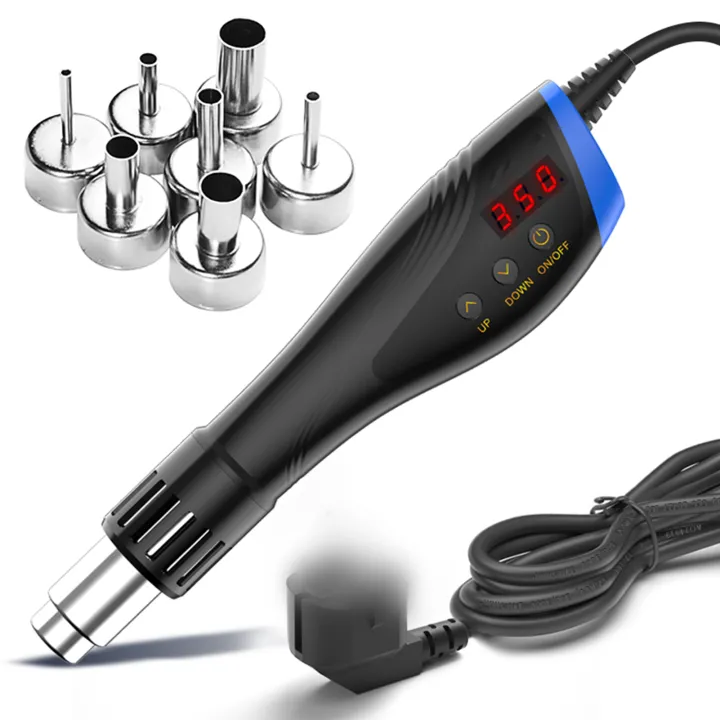 Handheld Hot Air Machine 600W High Power Portable Welding Tool Set LCD ...