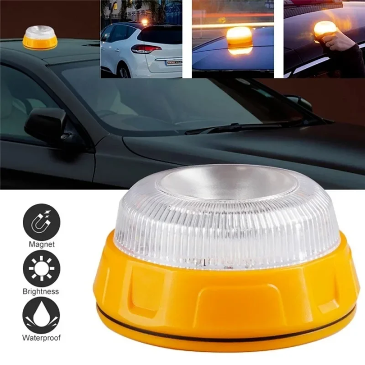 Car Emergency Beacon V16 SOS Light Roadside Safety Help Flashing Lamp ...