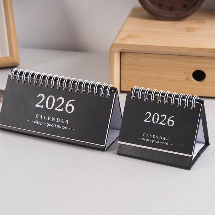 2026 Mini Desk Calendar Desktop Notepad Ornament Cute Simple Calendar ...