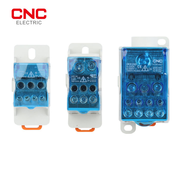 CNC UKK Series Unipolar Junction Box 1pcs One-in Multi-out Terminal ...