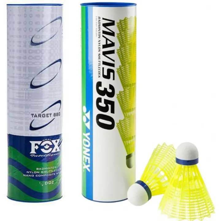 Pack Of 6 Yonex Mavis 350,Mavis 500 Mavis 7,Hi Qua 110,Blue Ocean ...
