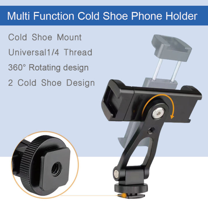 Vertical Camera Mobile PhoneHolder DSLR Camera Monitor Holder Tripod ...