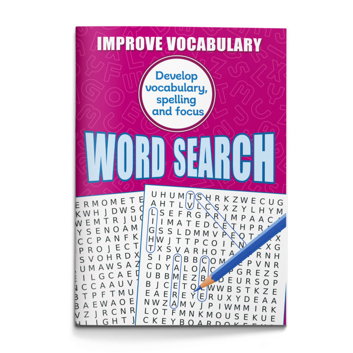 Word Search for Kids – Fun Puzzle Book to Boost Vocabulary and Focus ...