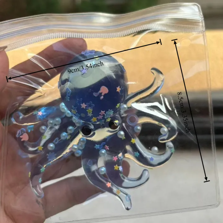 Squishy Ocean Octopus Squeeze Fidget Toy Simulation Stress Relief Slow ...
