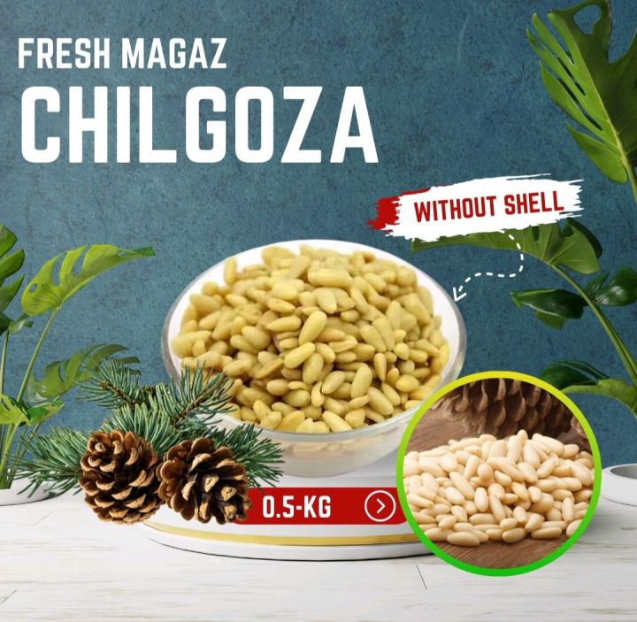 Pinenut Chilgoza Giri Withoutshell 500 Gram | Daraz.pk