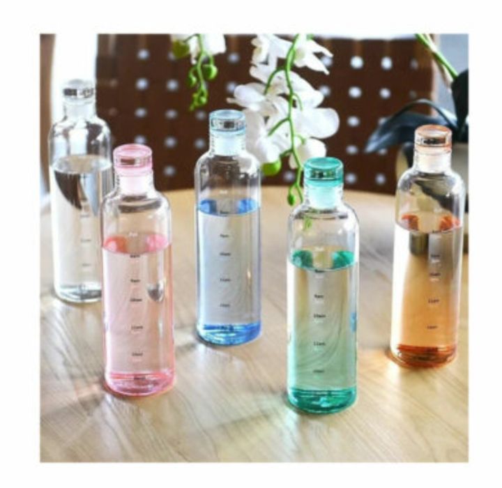 Heat Resistant Bottle, Transparent Glass Water Bottle 500 ml | Daraz.com.bd