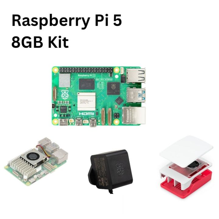 Raspberry Pi 5 8 GB kit original Uk | Daraz.lk