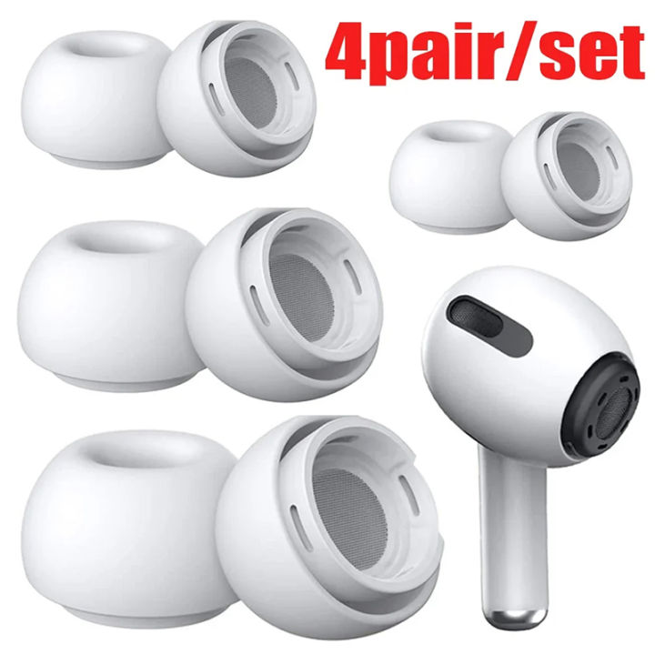 Replacement Eartips For AirPods Pro 1st 2nd generation 1-4Pair Ear Tips ...