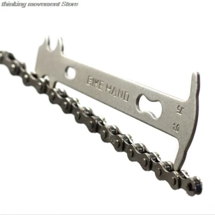 Bicycle Chain Wear Indicator Gauge - Universal Chain Checker Tool for ...