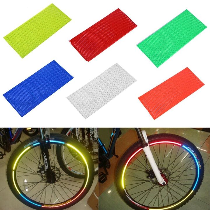 PVC bicycle bike tire rim reflective sticker | Shop.com.mm