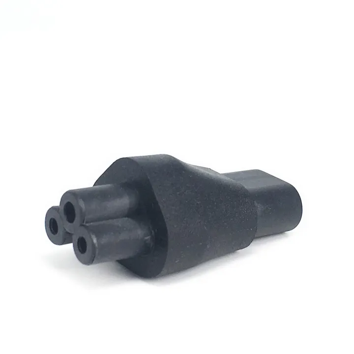 IEC 3Pin Female to 2Pin Male IEC 320 C5 to C8 power adapter | Daraz.lk