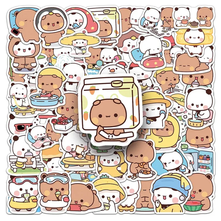 10/30/50PCS Cute Bubu and Dudu Graffiti Stickers for Kids DIY Phone ...