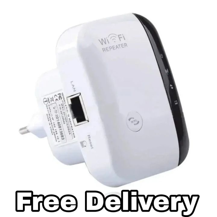 Wifi Repeater Wireless Signal Amplifier Extended Network Enhancer EU US ...