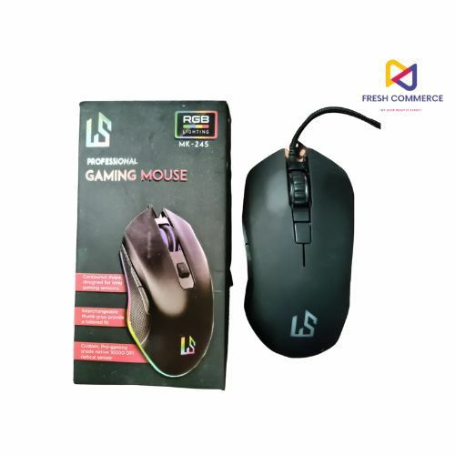 RGB Gaming Mouse with left buttons and 7 colors | Daraz.pk