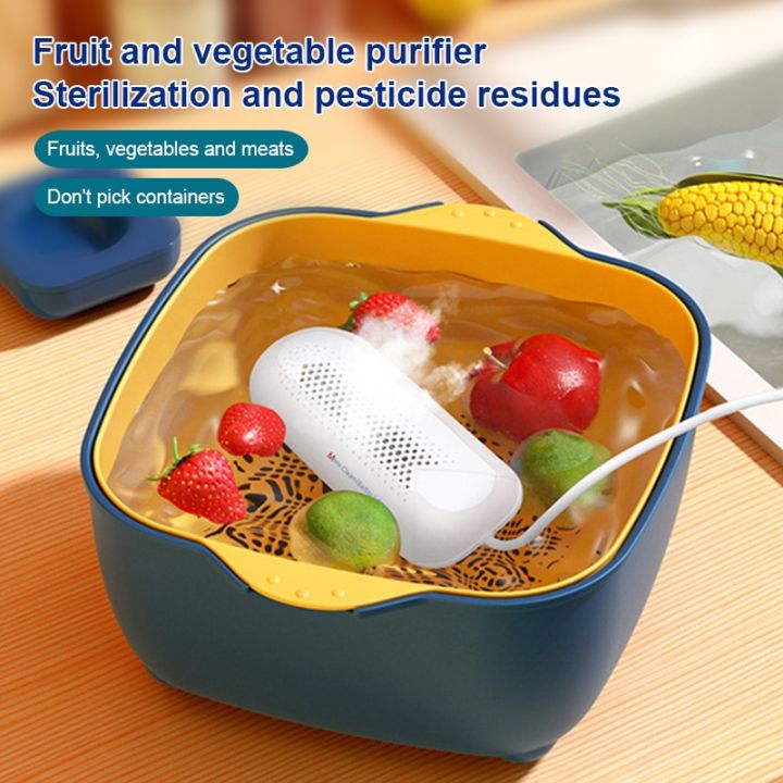 New Capsule Multifunctional Fruit And Vegetable Purifier Cleaning ...