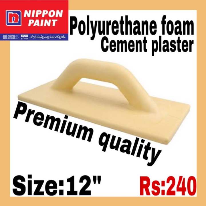 Polyurethane foam for cement plaster in premium quality 1x piece | Daraz.pk