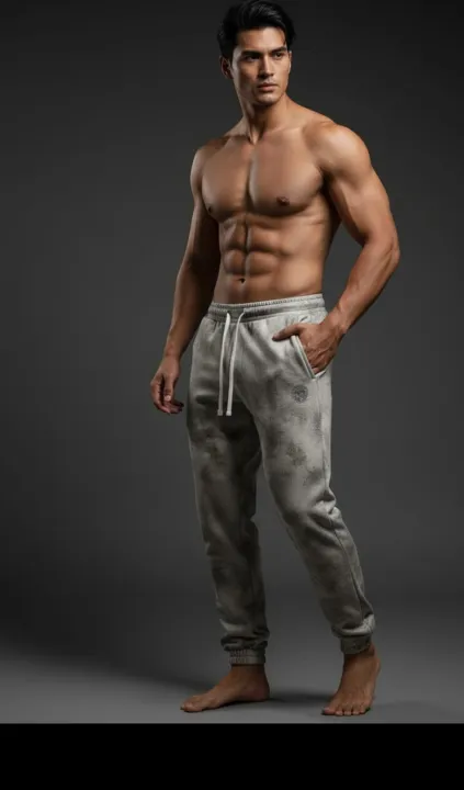 Pro-Flex Performance viral Joggers - Heather Grey Active Motion Tapered ...