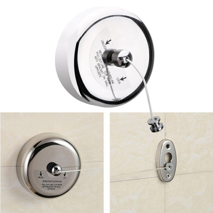 Clothes Dryer Stainless Steel Portable Clothes Drying Rack Rope Laundry ...