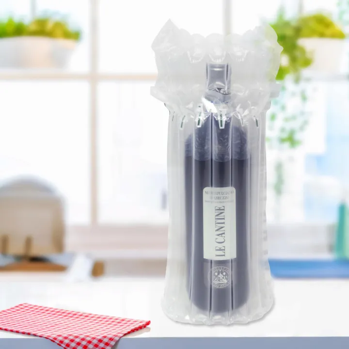 Wine Bottle Travel Protector Bags 10 Pack Inflatable Bubble Cushioning ...