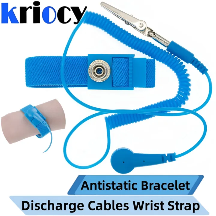 Antistatic Anti Static ESD Wristband Wrist Strap Cordless Wireless Clip ...