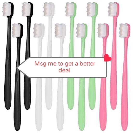 Microbristle Toothbrush in poly bag| Ultra-Soft Toothbrush for ...