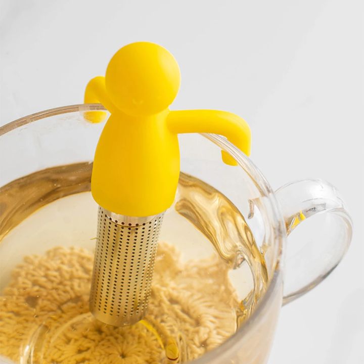 2Pcs Tea Infuser Cute Creative Cute Silicone Tea Infuser Convenient To ...