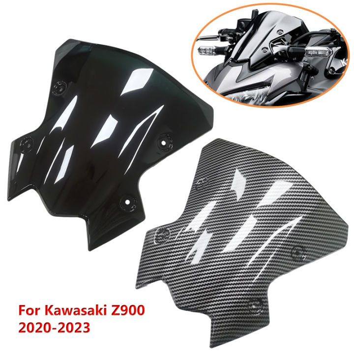 Motorcycle Windshield Windscreen For Kawasaki Z900 2020-2022 2023 Front ...