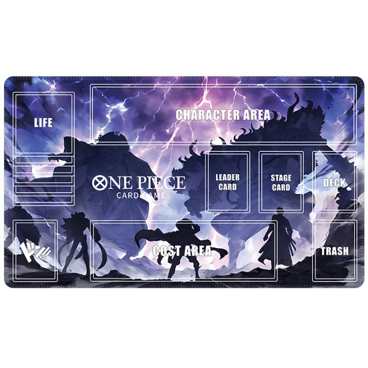 One Piece Opcg Luffy Card Battle Mat Opcg Zoro Single Player Board Game ...